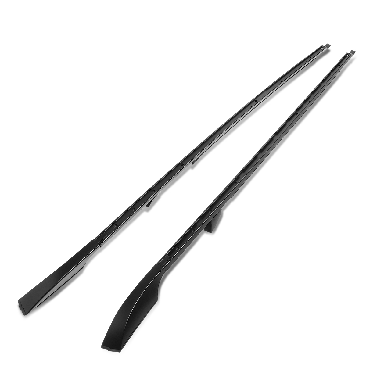 05-16 Land Rover LR3/LR4 Aluminum Roof Rack Side Rail Bar Black