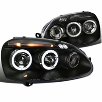 2006-2009 Volkswagen Golf / Rabbit / GTI / MK5 Halo / LED DRL Projector ...
