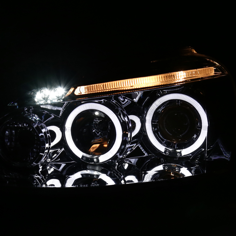 06-08 Volkswagen Golf / Rabbit / 06-10 Jetta Angel Eye Halo LED DRL ...