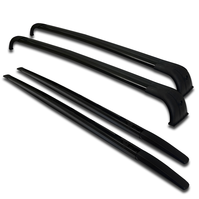 06-11 Land Rover Range Rover Sport Aluminum OEM Style Roof Rack - Black