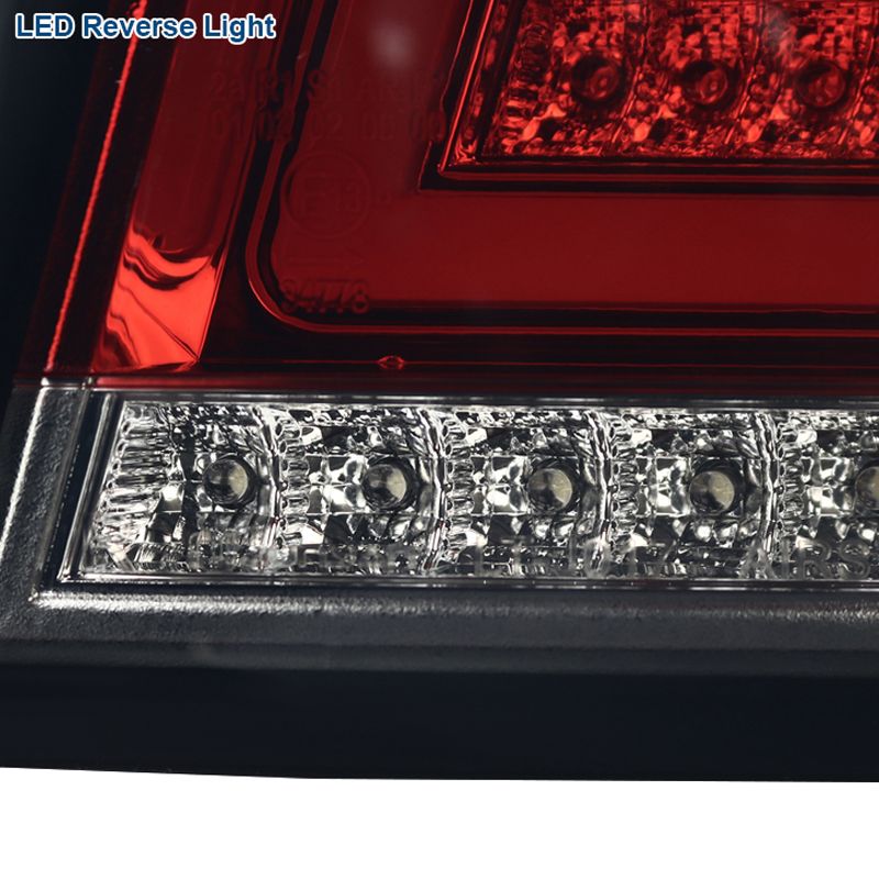 06-11 M-Benz W164 ML-Class Red Smoked Full LED Tail Lights