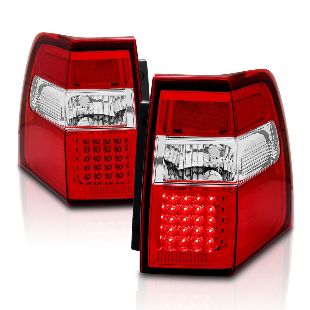 07-10 Ford Expedition Euro Style LED Tail Lights - Red