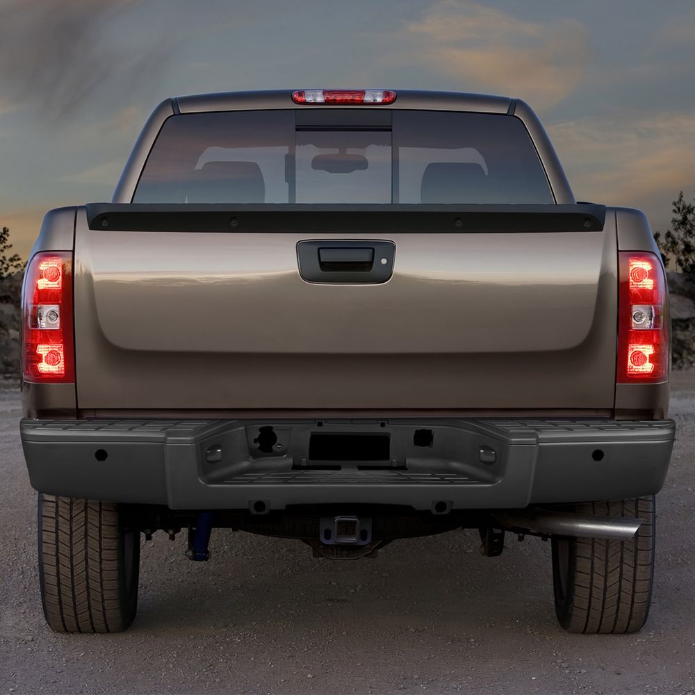 2007-2013 Chevy Silverado / GMC Sierra 1500 Rear Step Bumper Black ...