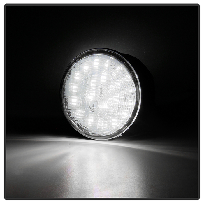 07-17 Jeep Wrangler LED Front Signal Parking Light - Clear