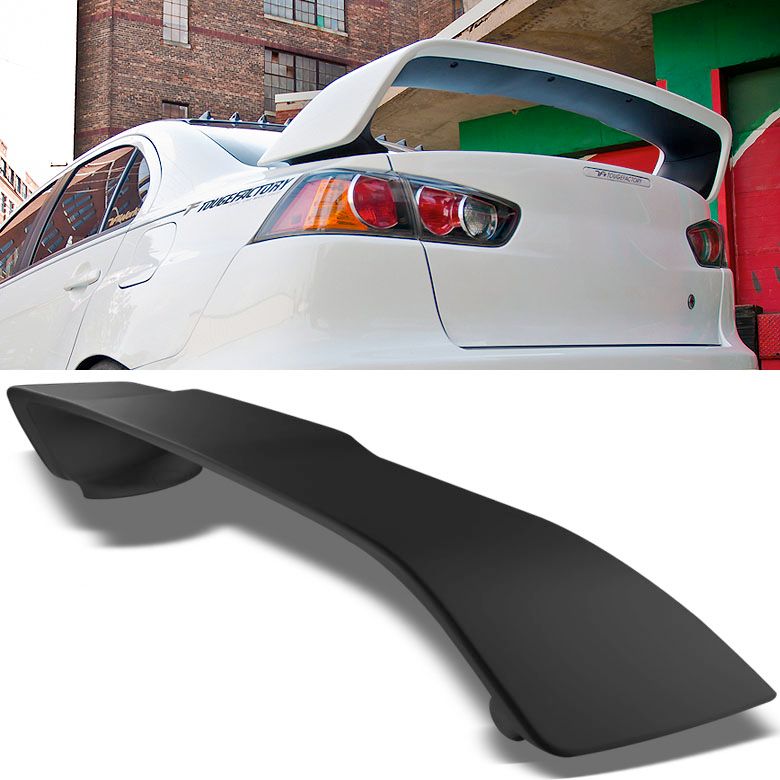 08-12 Mitsubishi Lancer Evolution X Sport Light Weight Trunk Spoiler / Wing