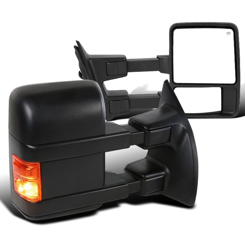 Factory Style Tow Mirrors - 08-16 Ford F250 F350 F450 F550 SuperDuty ...