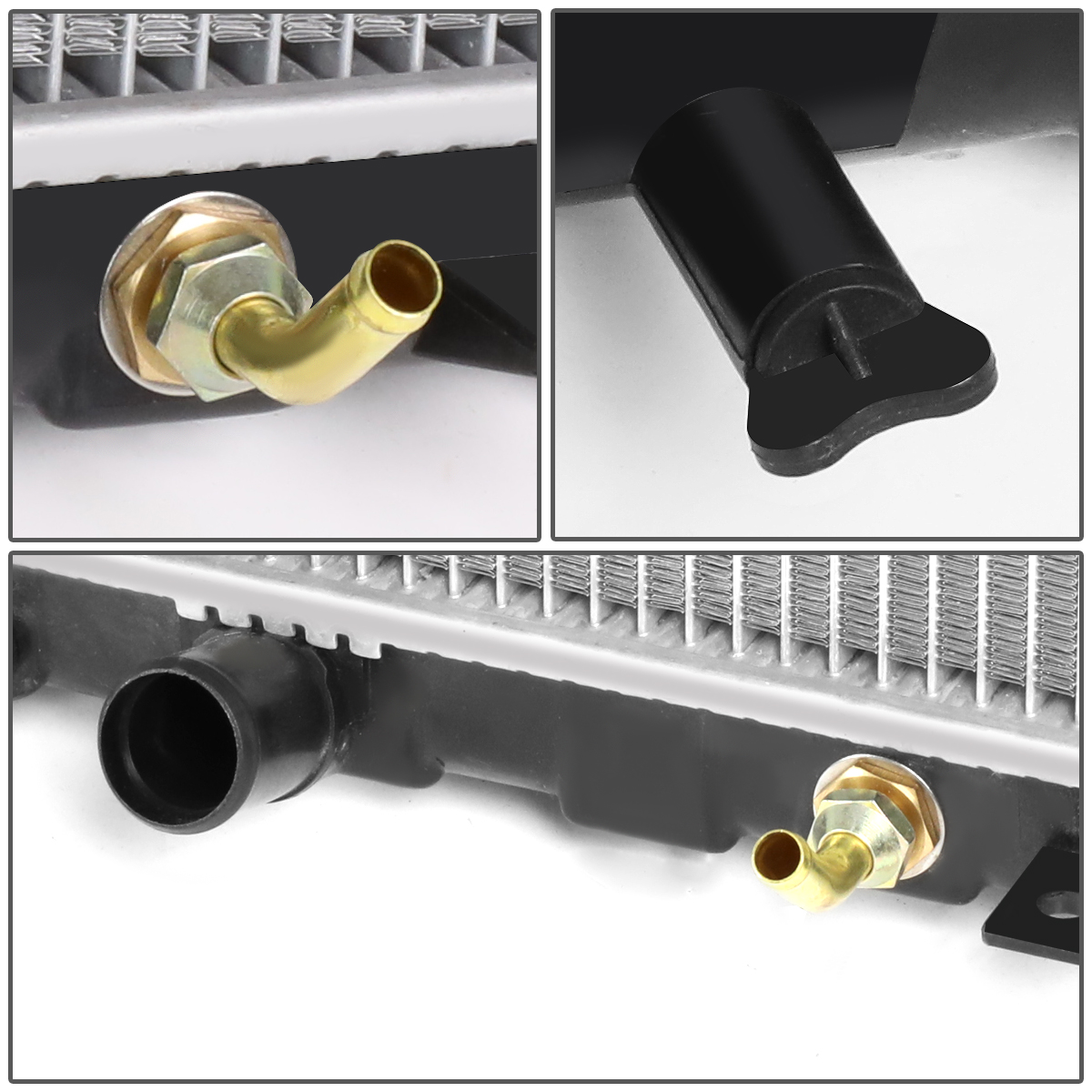 08-15 Honda Accord/Crosstour 2.4 AT OE Style Aluminum Core Radiator DPI ...