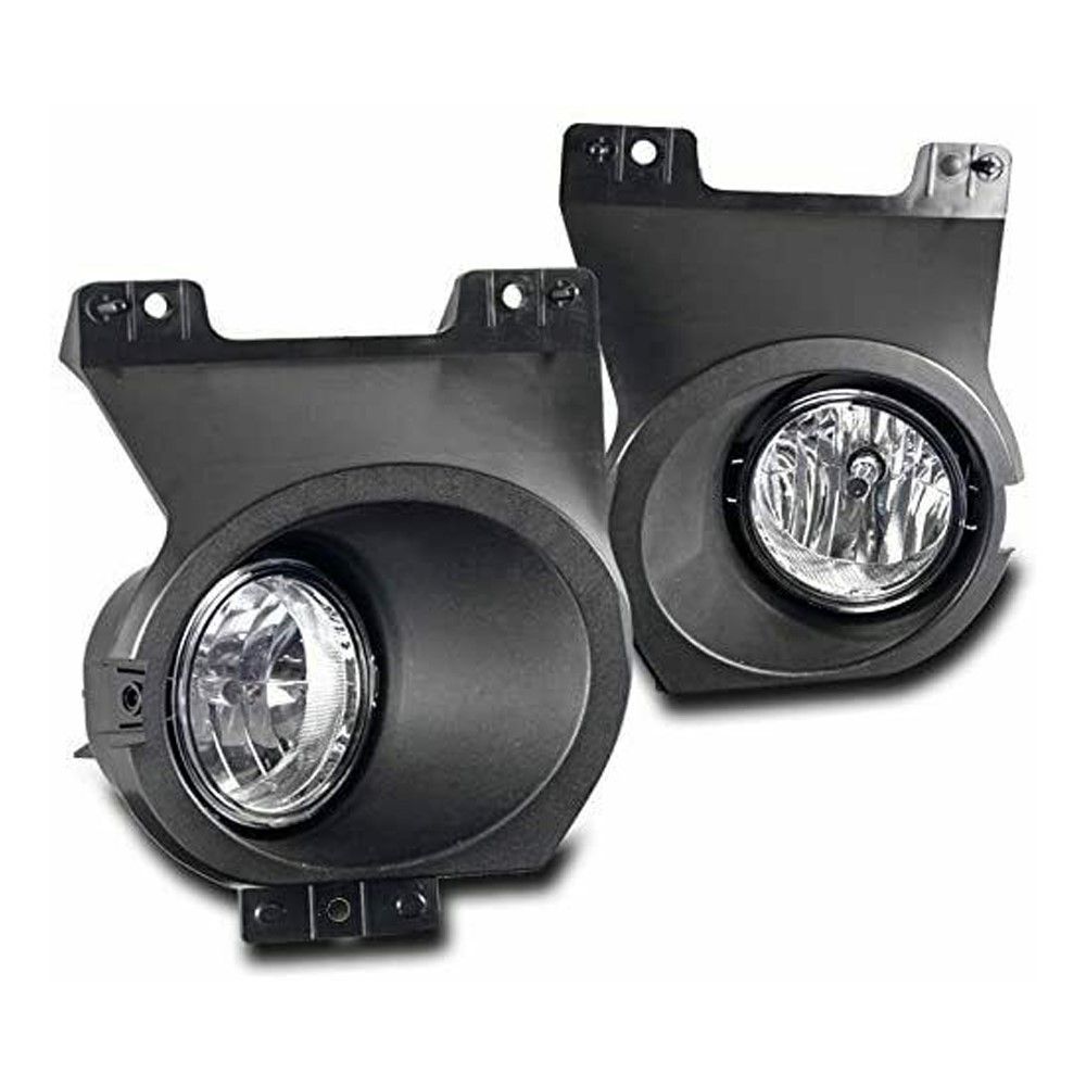 Winjet 09-10 Ford F150 Fog Light Kit w/ Bezels - Clear Lens - WJ30-0609-09