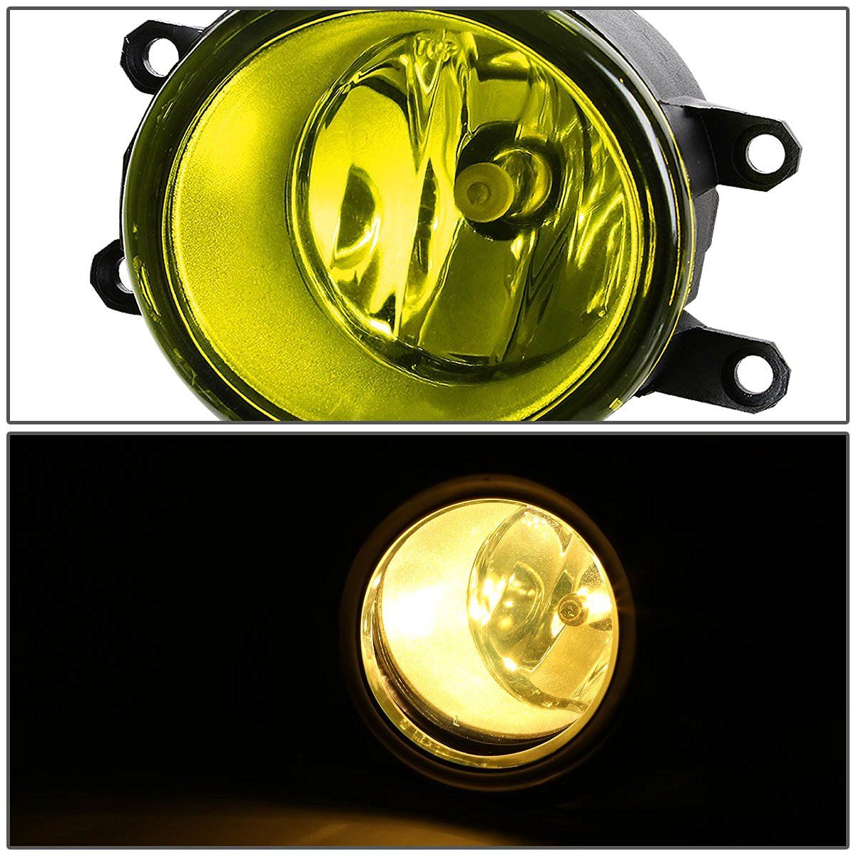 09-12 Toyota RAV4 OE-Style Fog Lights Kit - Yellow