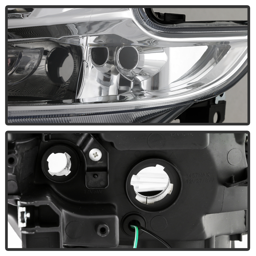 09-14 Nissan Maxima [Halogen Models] LED DRL Projector Headlights ...