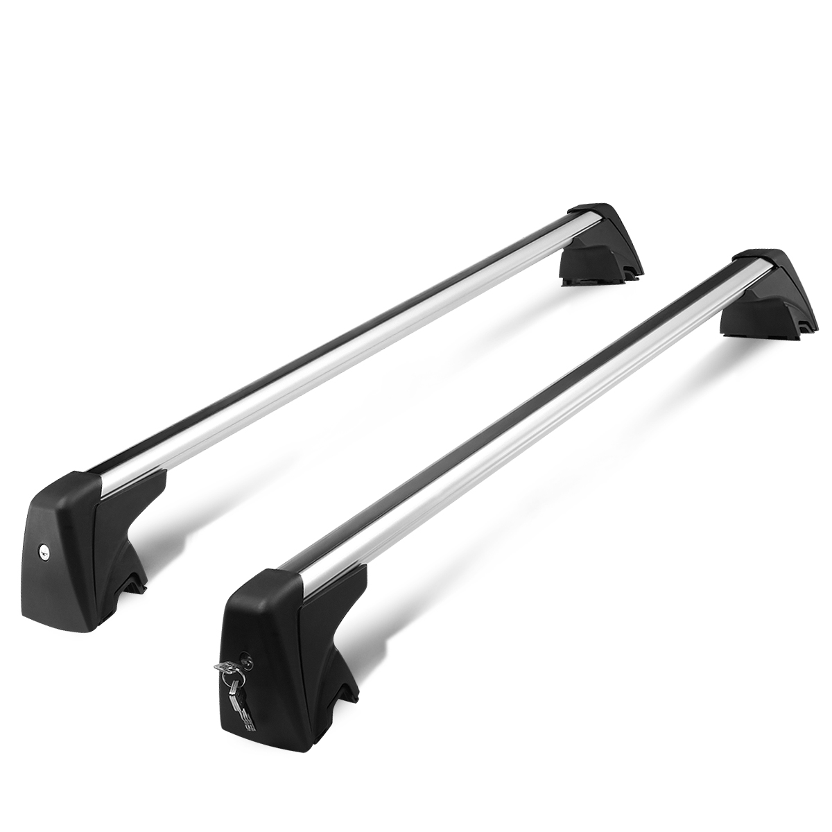 09-15 BMW X1 OE Style Aluminum Roof Rack Rail Cross Bar Cargo Carrier w ...