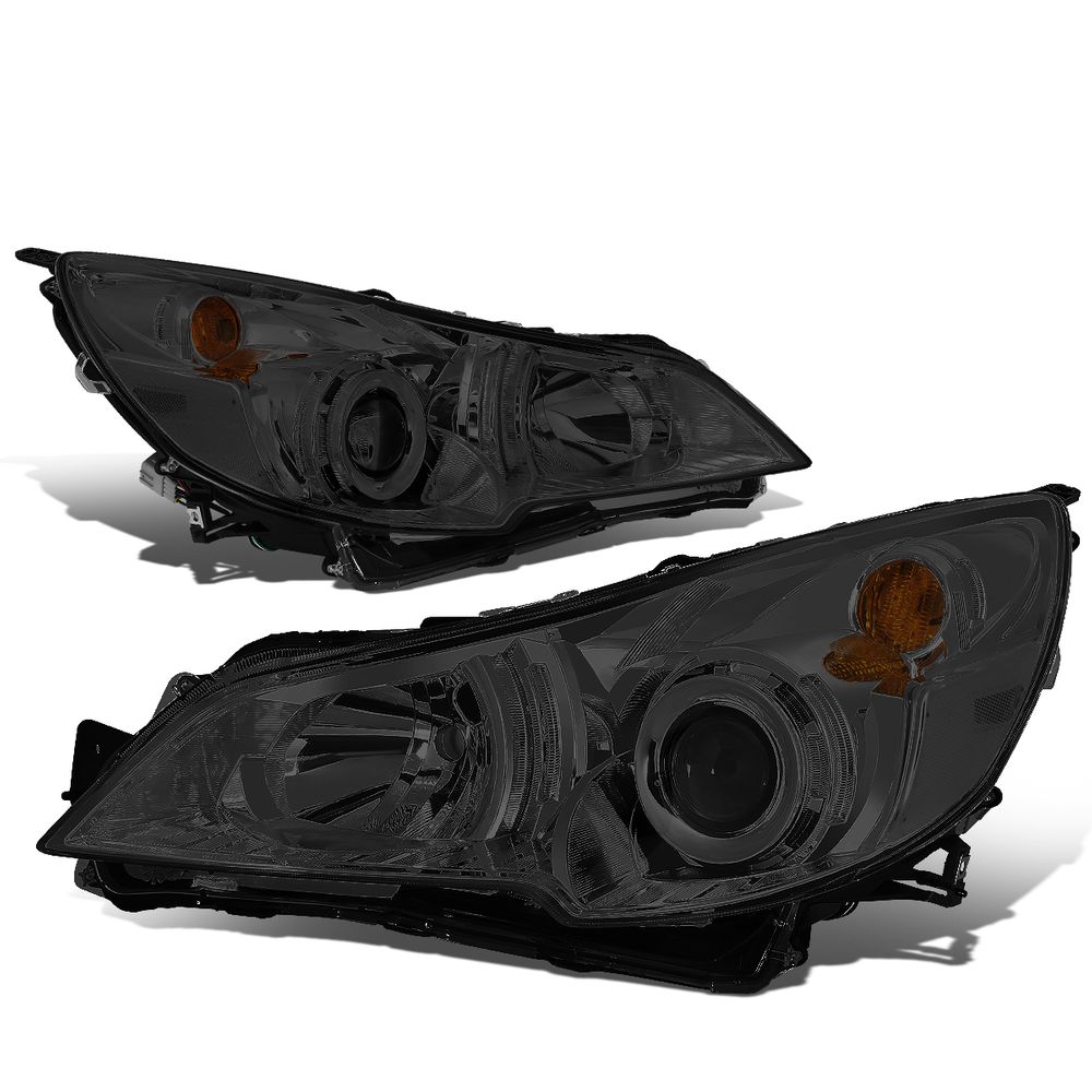 10-14 Subaru Outback/Legacy Chrome Housing / Smoked Lens Projector ...