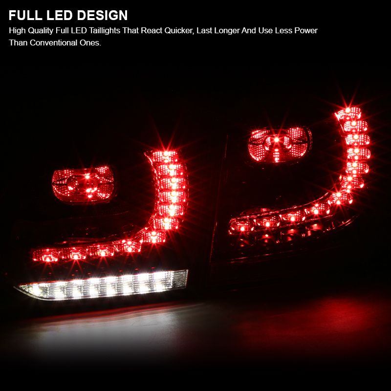 Spec-D 10-14 VW Golf / GTI Sequential Turn-Signal LED Tail Lights - Red ...