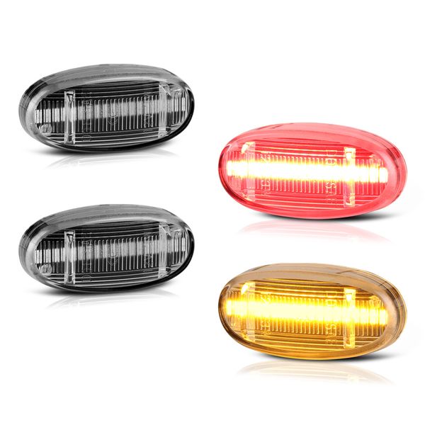 11-22 Ford F350/F350 Dually LED Dually Fender Marker Lights - Amber ...