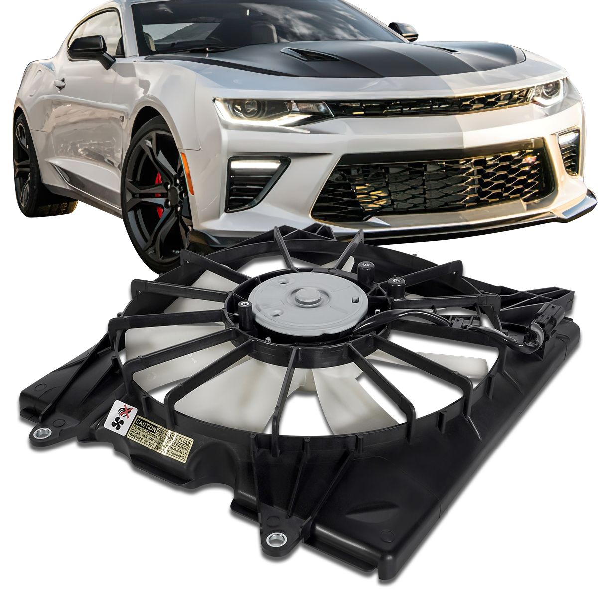 13-16 Honda Accord Acura TLX 2.4 OE Style AC Condenser Cooling Fan ...