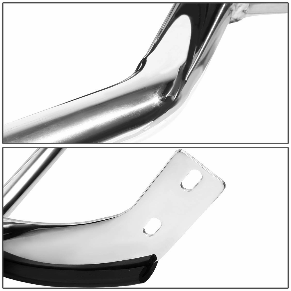 13-16 Nissan Pathfinder R52 Stainless Steel Double Bar Rear Bumper ...