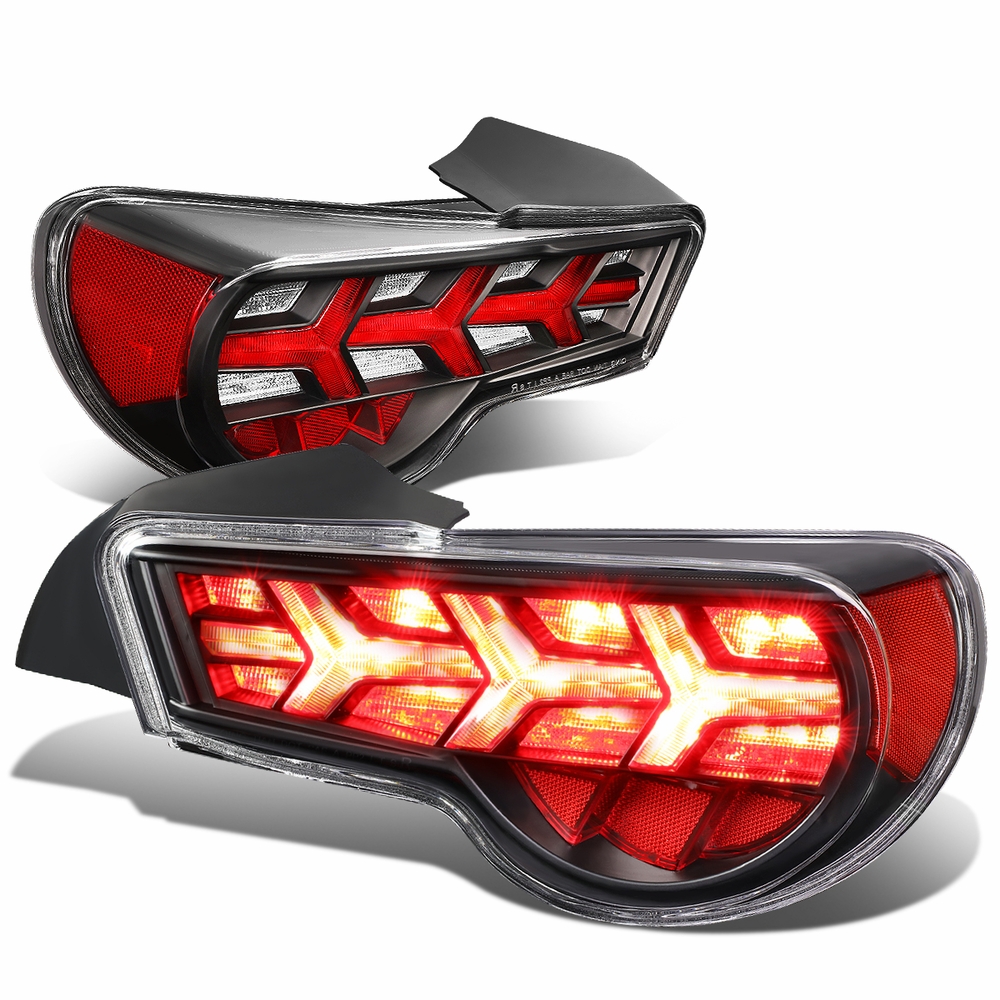 13-17 Scion FRS / Subaru BRZ LED Arrow Sequential Tail Light (Black ...