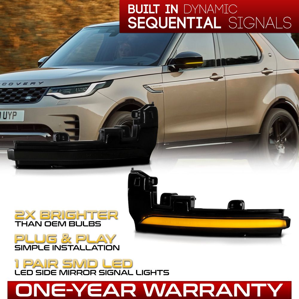 13-20 Range Rover Sequential LED Side Mirror Lights - Smoked - LAC-MIR ...