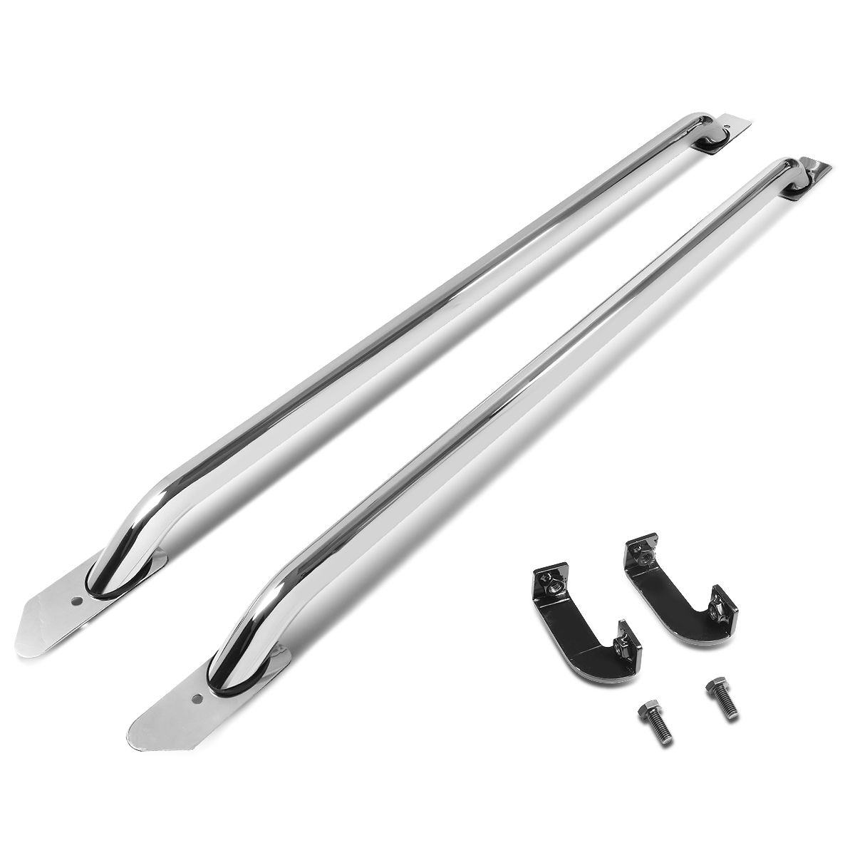 14-17Chevy Silverado / GMC Sierra 5.5ft Short Bed Stainless Steel Rail ...