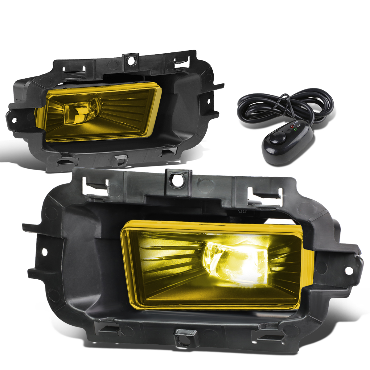 2014-2015 Chevy Silverado 1500 Amber Lens LED Fog Lights