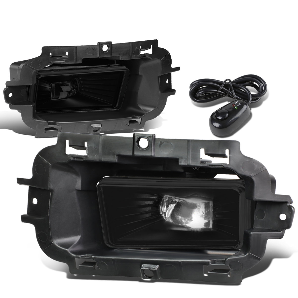 2014-2015 Chevy Silverado 1500 Smoked Lens LED Fog Lights