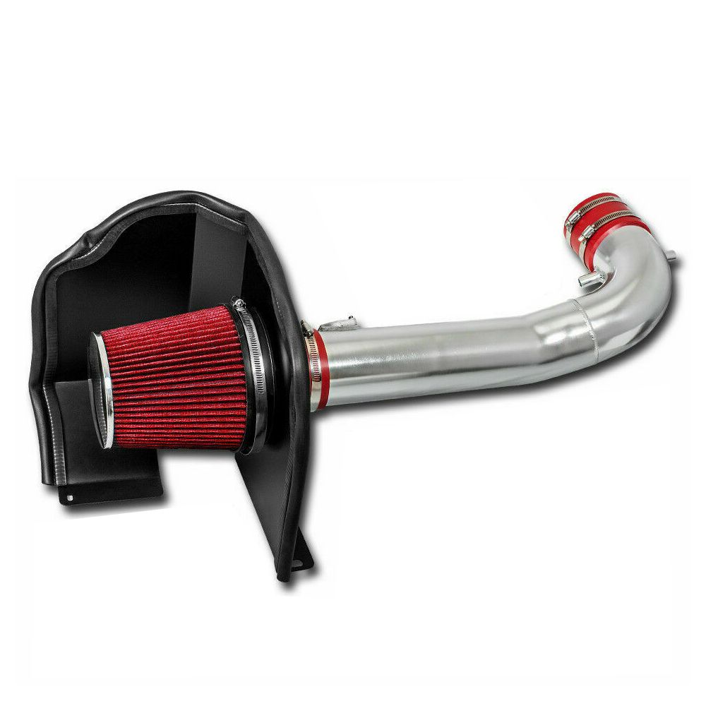 14-19Chevy Silverado 1500 5.3 / 6.2 V8 Heat Shield Intake - Red