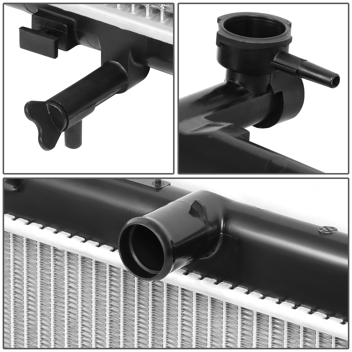 14-18 Mazda 6 2.5L AT MT OE Style Aluminum Replacement Radiator DPI ...