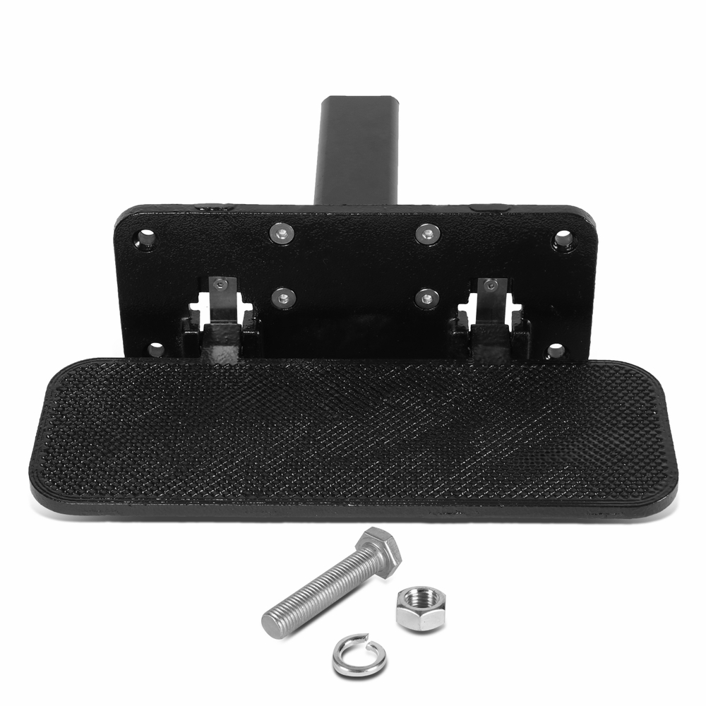 14" Wide Aluminum Black Foldable Hitch Step Board 2" Receiver Pickup ...