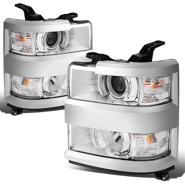 15-19 Chevy Silverado 2500HD 3500HD OE-Style Projector Headlights ...