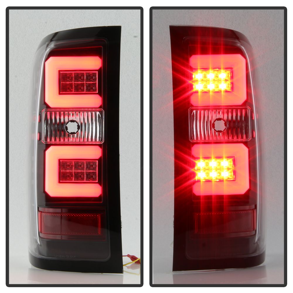 16-18 Chevy Silverado (Factory LED Tail Light Model) Light Bar LED Tail ...