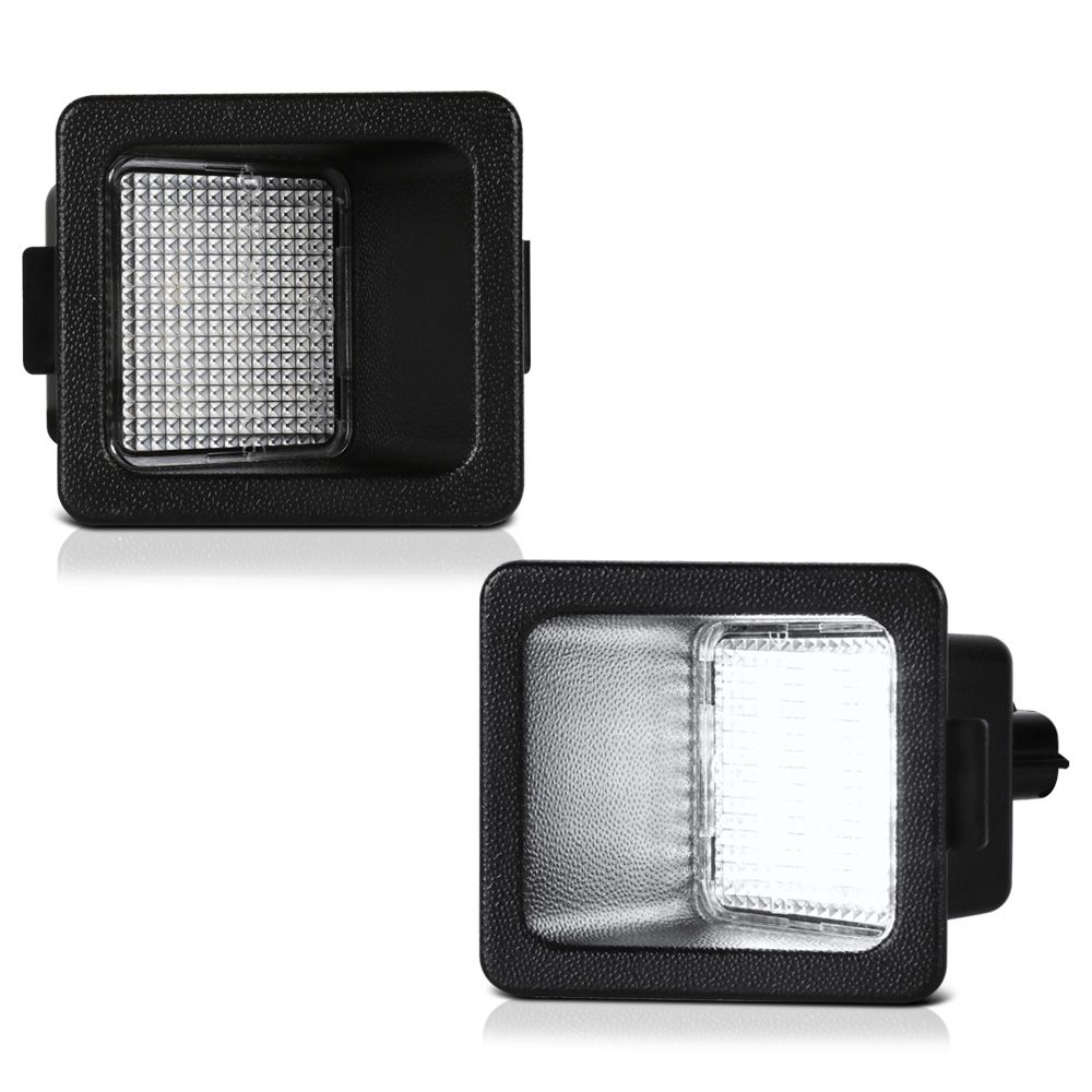 16-22 Nissan Titan White LED License Plate Tag Lights - LACV-LP-NTIT16