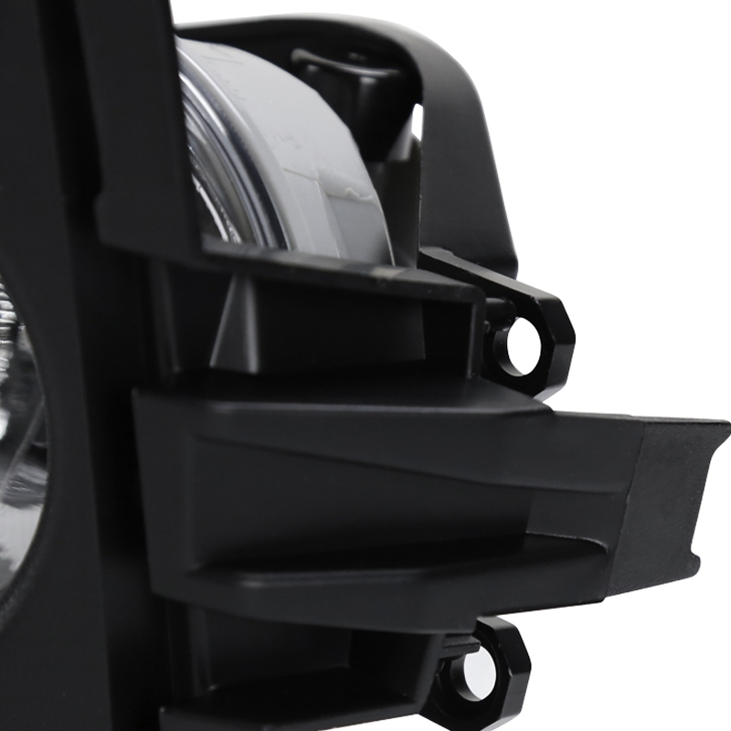 19-20 Toyota RAV4 Clear Bumper Lamps Driving Fog Lights+Switch+Black Bezel