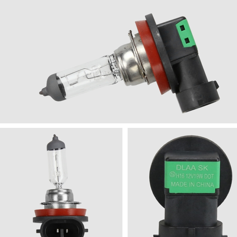 19-20 Toyota RAV4 Clear Bumper Lamps Driving Fog Lights+Switch+Black Bezel