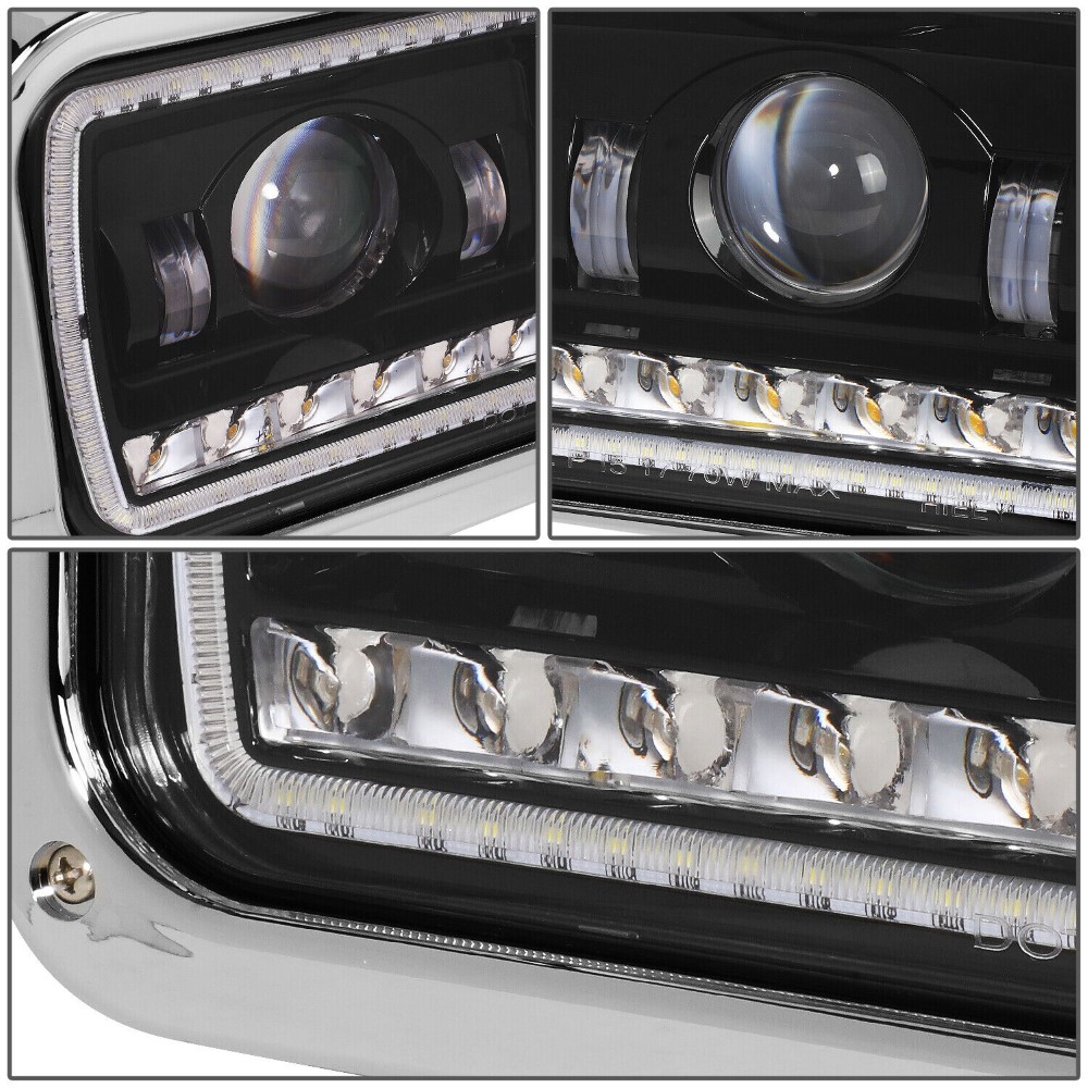 1981-2019 Kenworth W900 Western Star 4800 Full LED Headlights w/ DRL ...