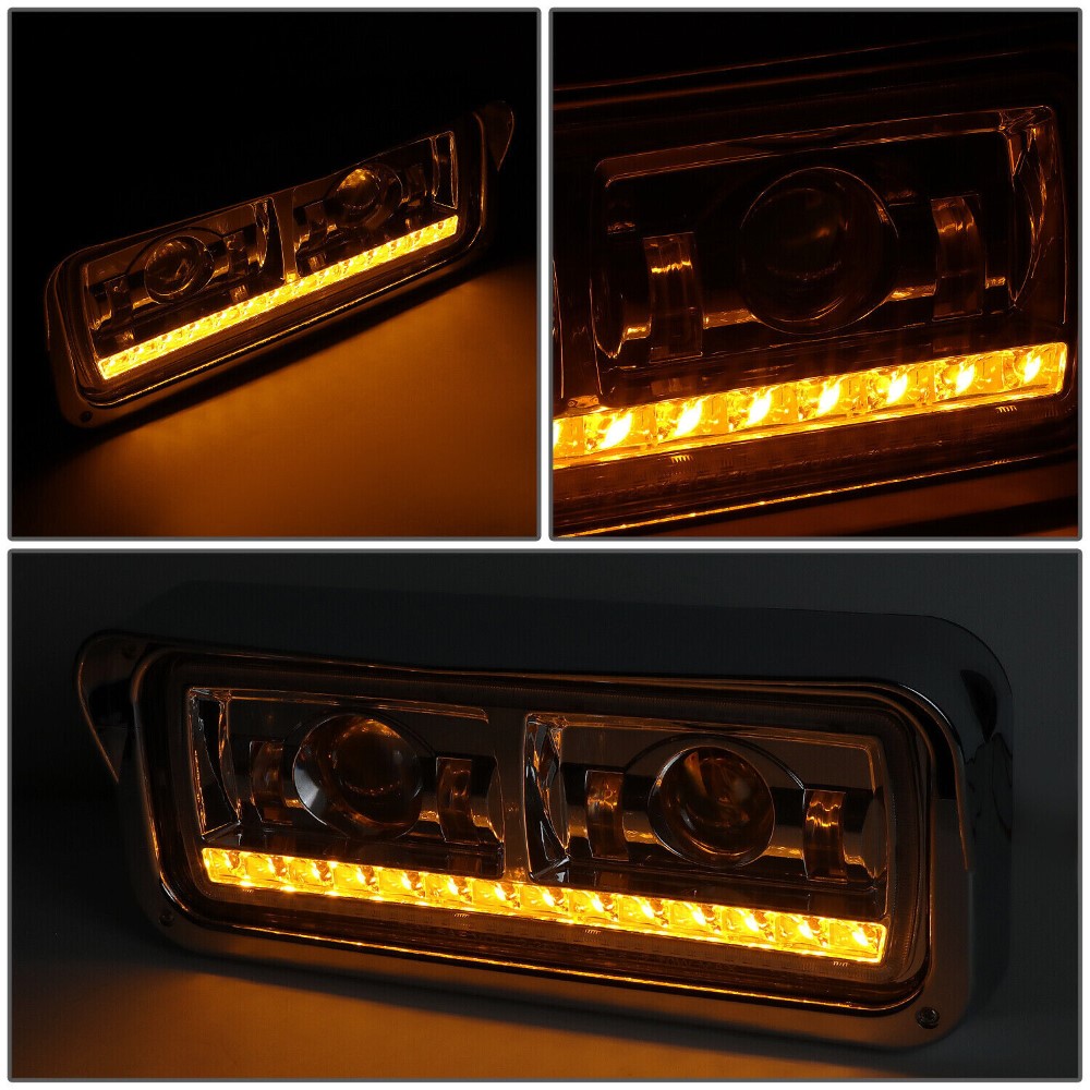 1981-2019 Kenworth W900 Western Star 4800 Full LED Headlights w/ DRL ...