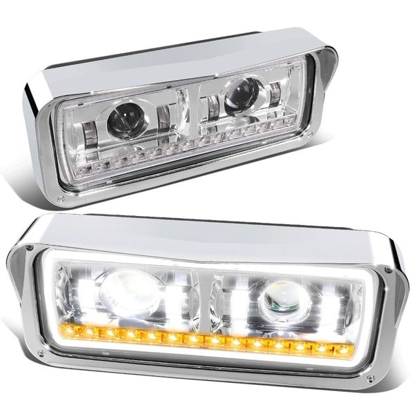1981-2019 Kenworth W900 Western Star 4800 Full LED Headlights w/ DRL ...