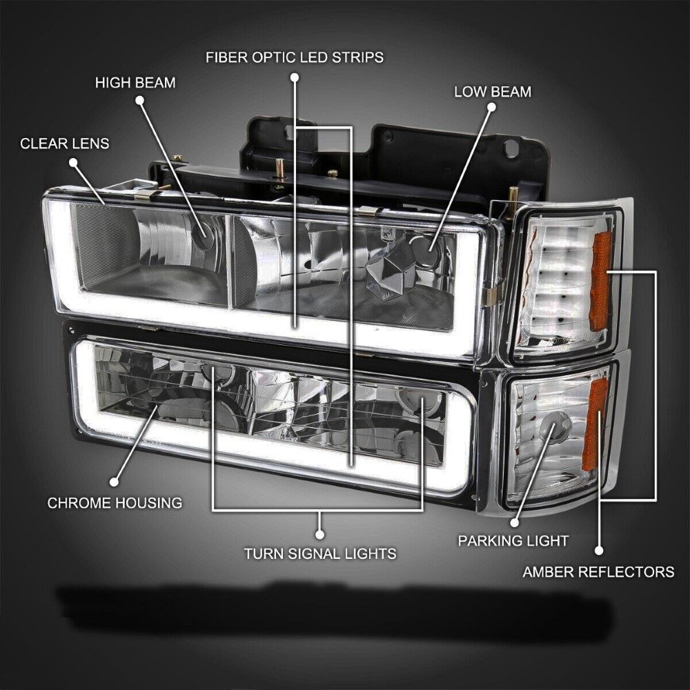 Spec-D 1994-1998 Chevrolet C10 / Taeoe / Suburban / Silverado OE-Style ...