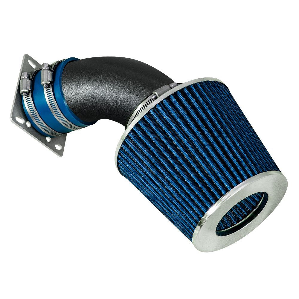 1998-2001 Ford Ranger Short Ram Intake Black Pipe With Blue Kit