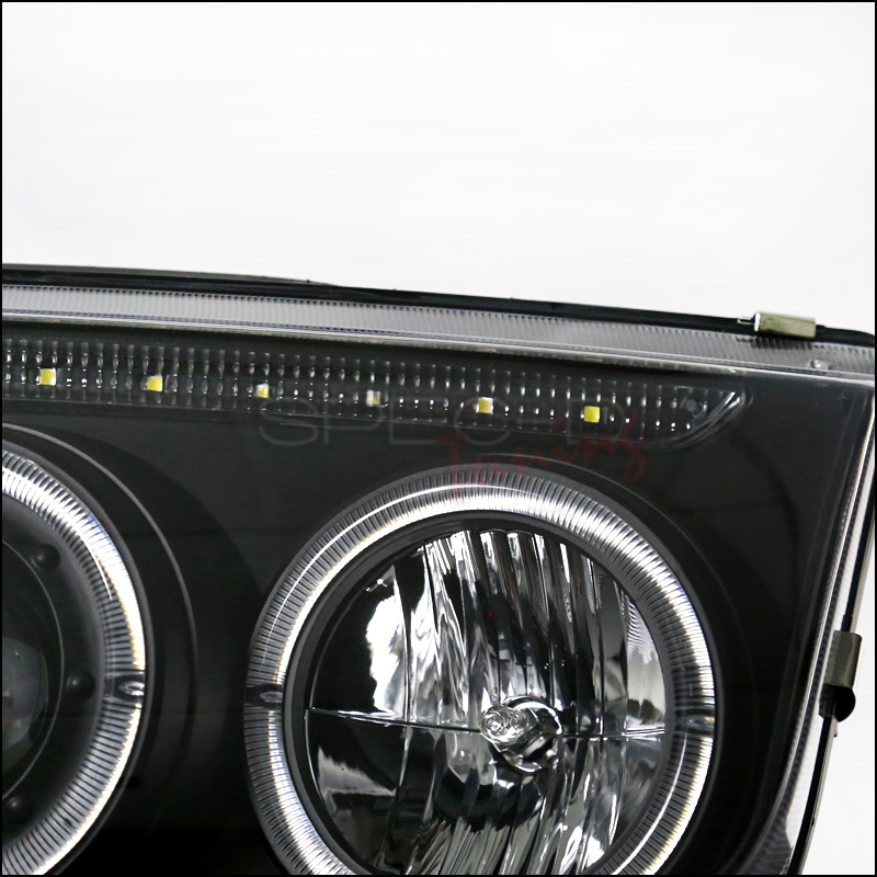 1999-2005 Volkswagen Jetta MK4 / MKIV Bora Angel Eye Halo LED Projector ...