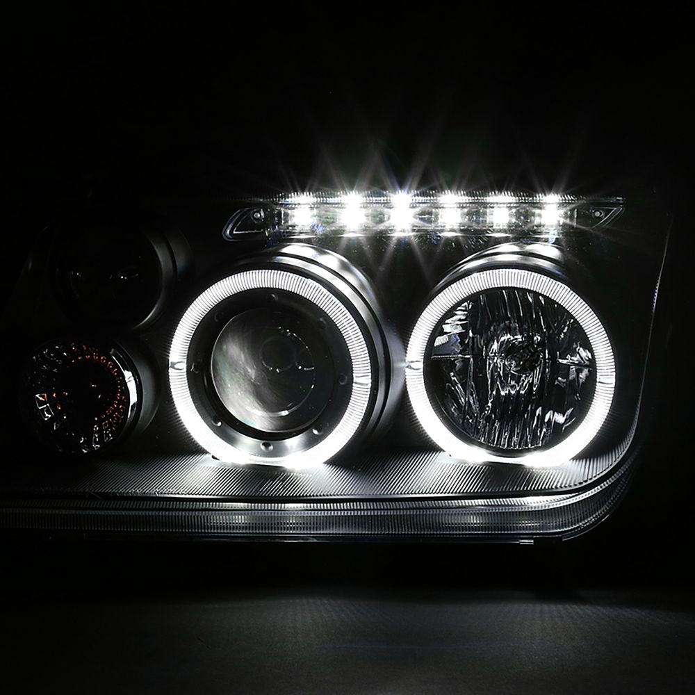 1999-2005 Volkswagen Jetta MK4 / MKIV Bora Angel Eye Halo LED Projector ...