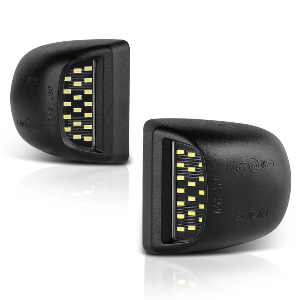 1999-2013 Chevy Silverado Avalanche BRIGHT SMD LED License Plate Lights ...