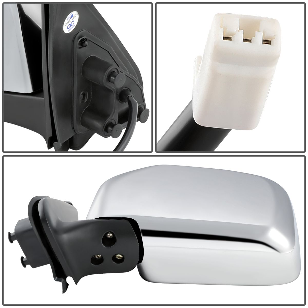 2001-2004 Toyota Tacoma Power Adjust Driver Side Rear View Door Mirror Left