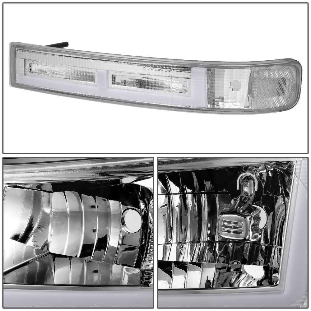 2003-2023 Chevy Express / GMC Savana Switchback F-Shape LED DRL ...