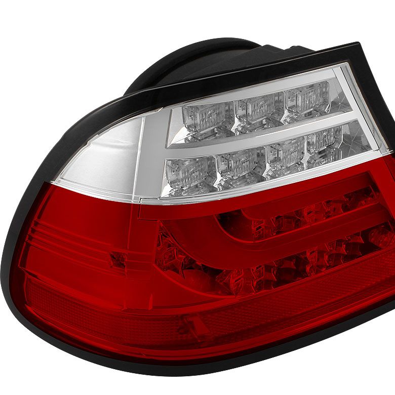 2004-2006 BMW 3-Series E46 Coupe LED Light-Tube Tail Light - Black