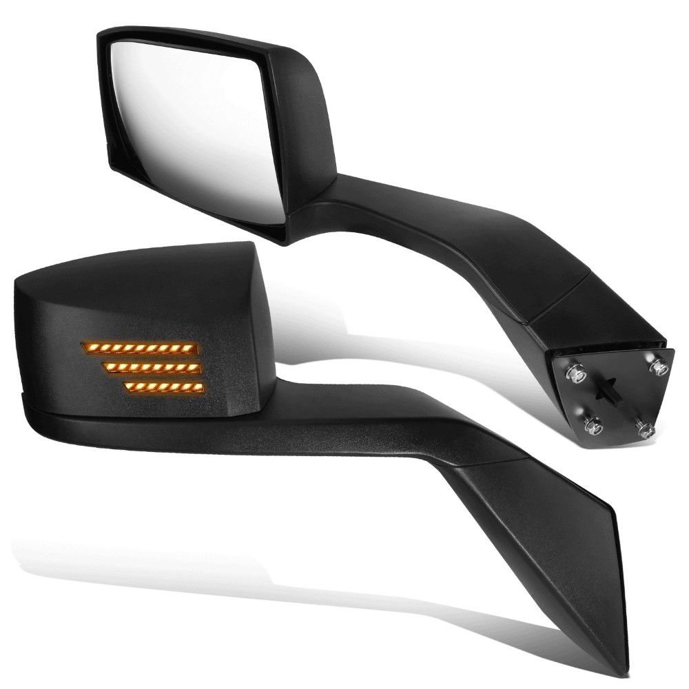 2004-2017 Volvo VN Series Sequential LED Turn Signal Side Hood Mirror ...