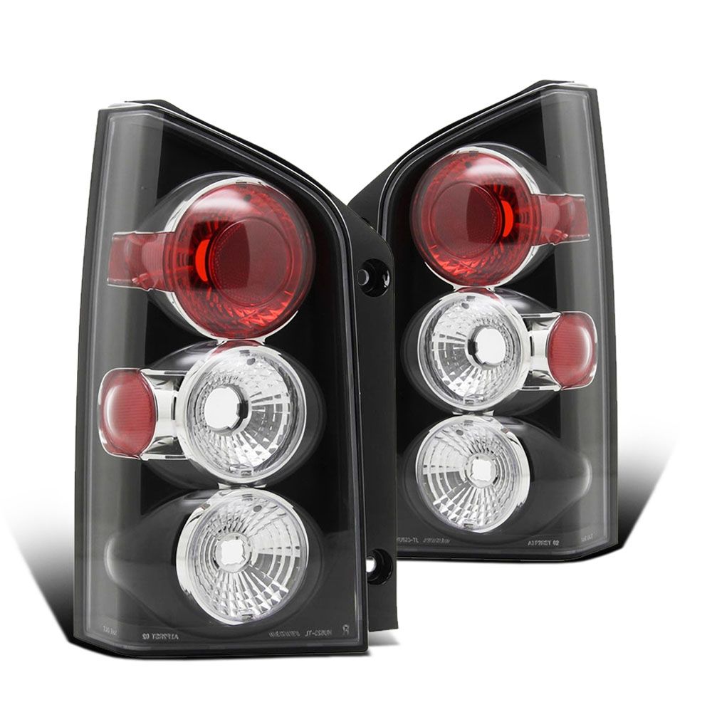 2005-2012 Nissan Pathfinder Euro Style Altezza Tail Lights - Black
