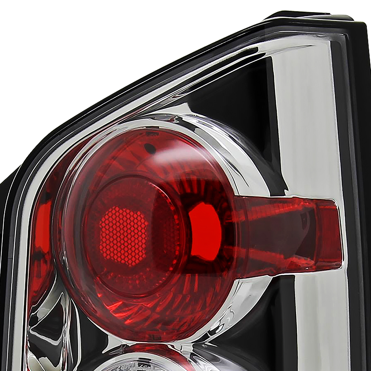 2005-2012 Nissan Pathfinder Euro Style Altezza Tail Lights - Chrome