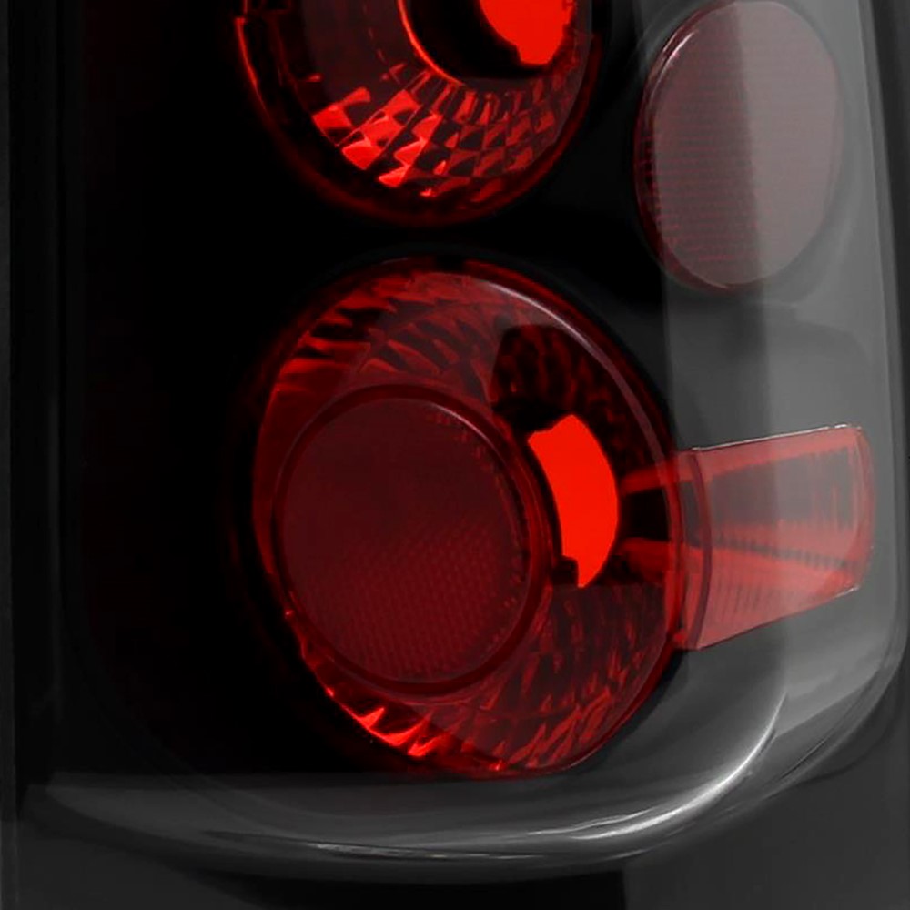 2005-2015 Nissan Armada Euro Style Tail Lights Lamp - Black