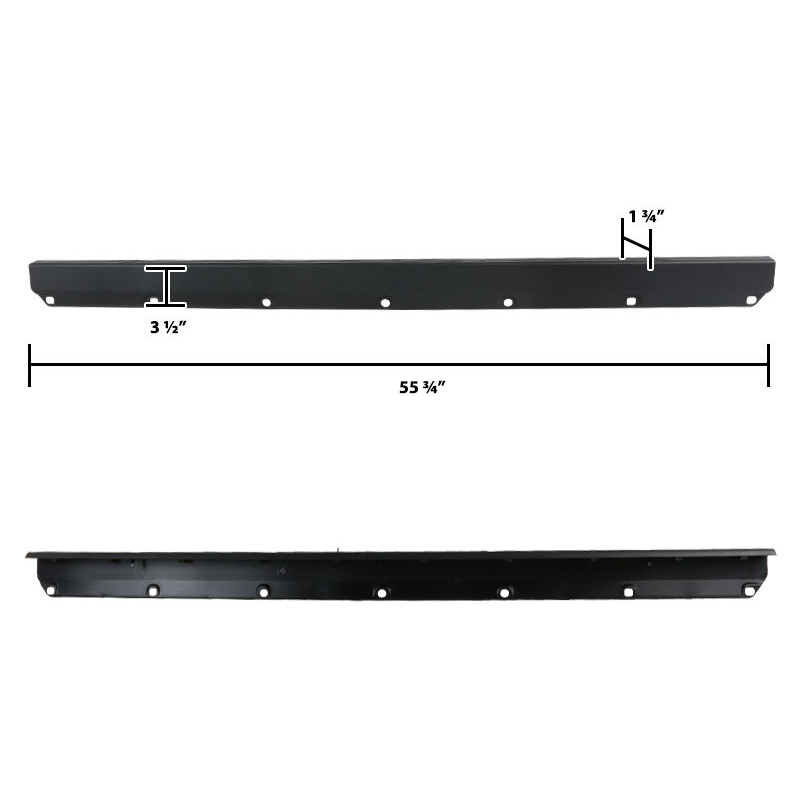 2005-2015 Toyota Tacoma Tailgate Upper Protector Cover Top Black