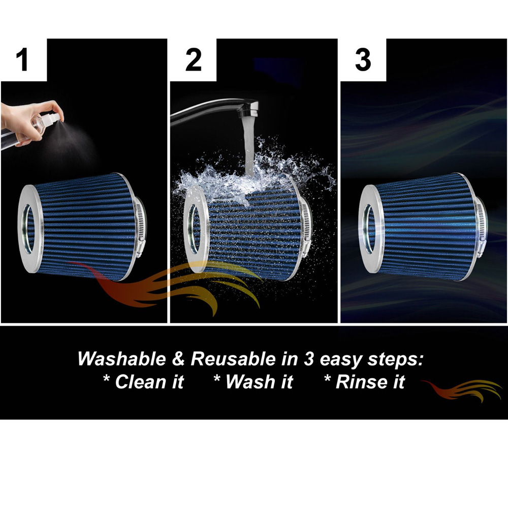 01-04 Chevy Silverado 2500HD / 3500 Performance Heat Shield Air Intake ...